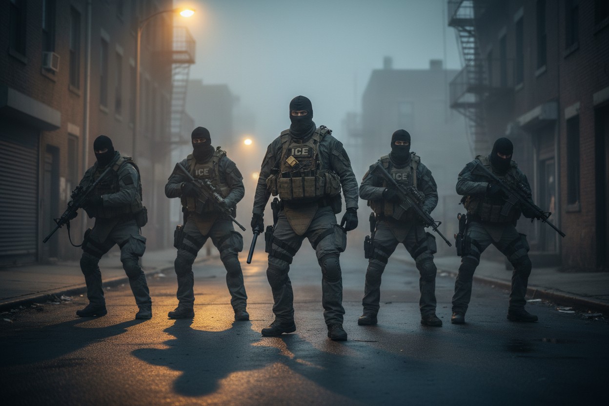 ICE’s Tactical Cosplay: Untrained Agents Playing Dress-Up While ...